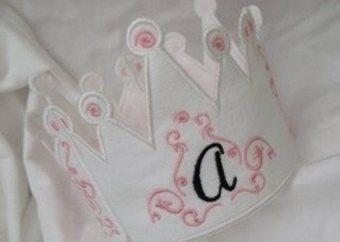 ITH Picture Perfect Princess Crown- Instant Email Delivery Download ...