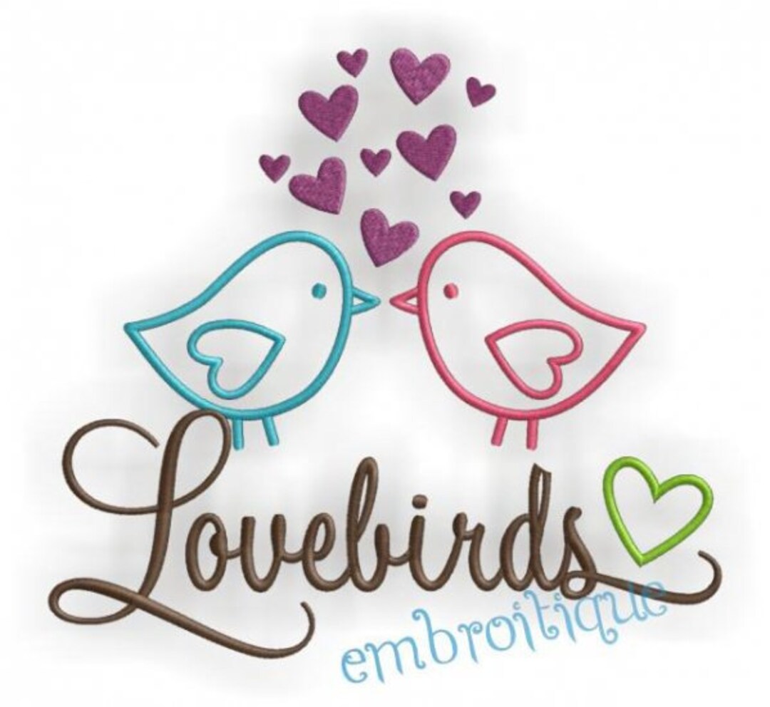 Love Birds Design - Great for Weddings- Instant Download -digital ...