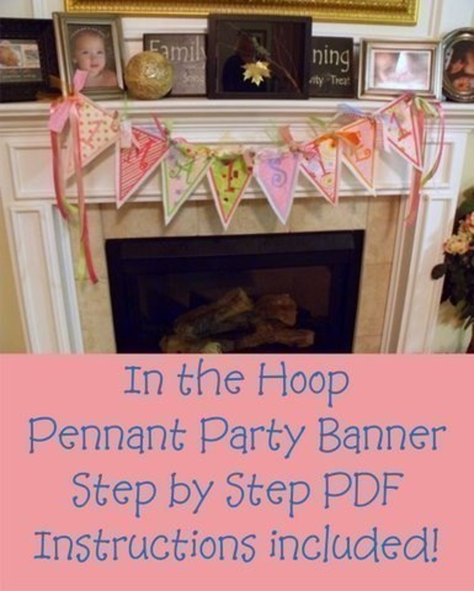 Perfectly Posh Pennant Banner Instant Email Delivery Download - Etsy