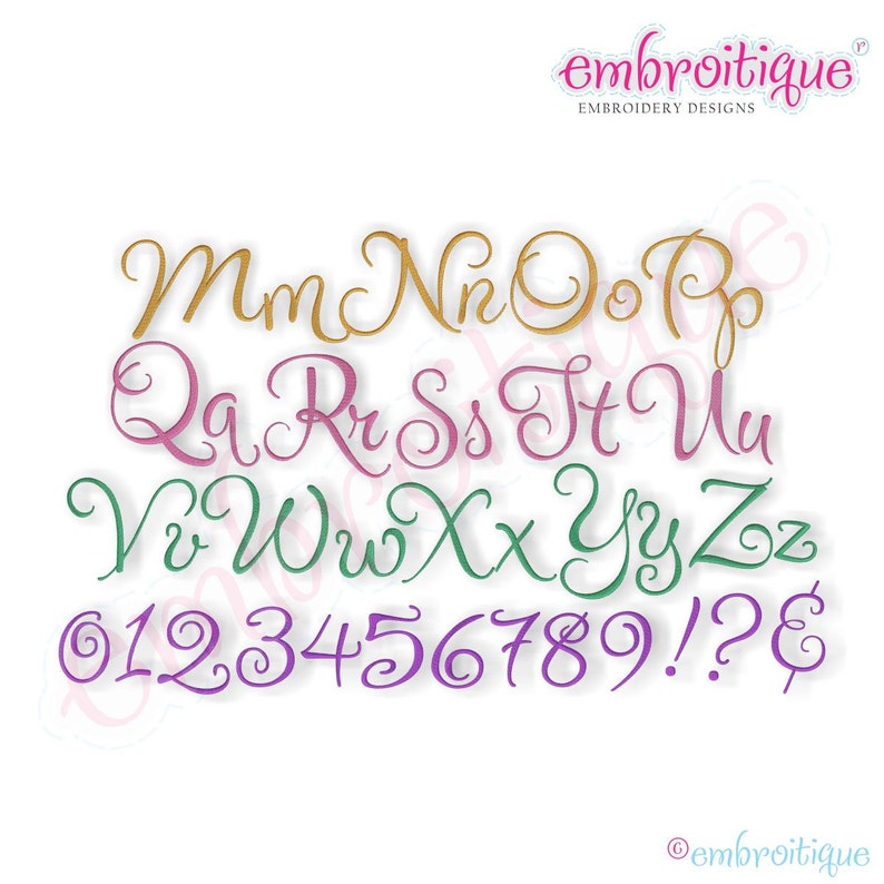 Bentley Monogram Set Small Machine Embroidery Font - Etsy