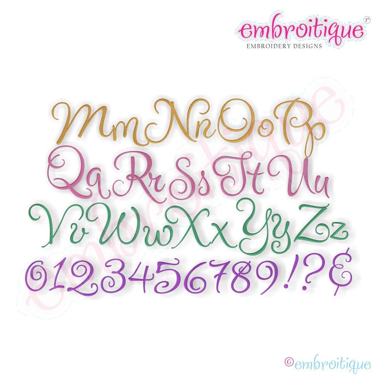 Bentley Monogram Set Small Machine Embroidery Font | Etsy