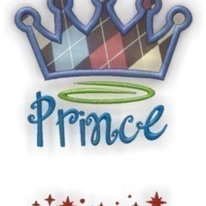 Prince Charming Applique Set- Instant Email Delivery Download Machine ...