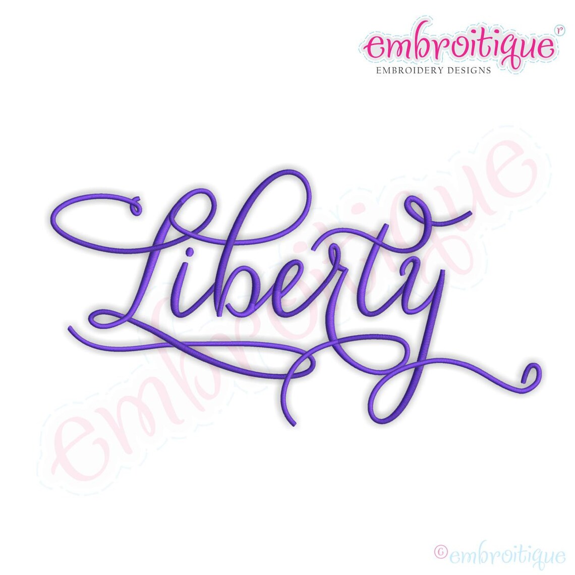 Liberty Script Instant Download digital Machine Embroidery - Etsy