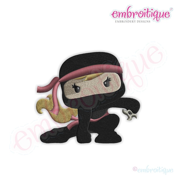Ninja Embroidery - Etsy