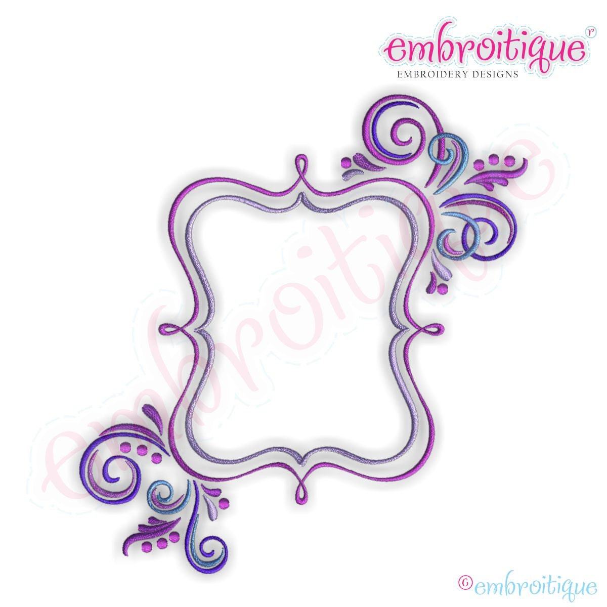 Magic Mirror Font Frame Large Instant Email Delivery - Etsy