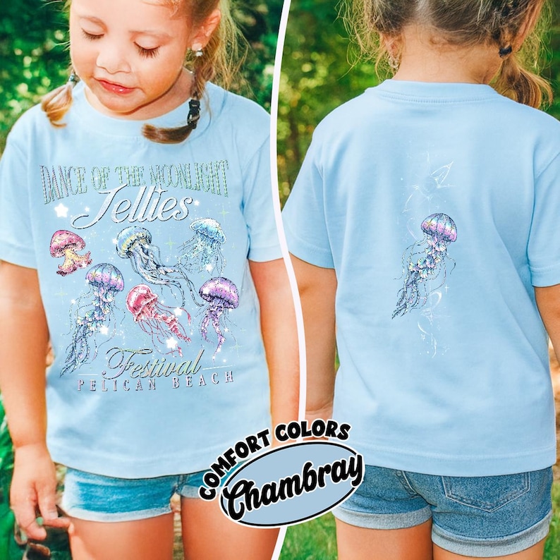Moonlight Jellies Festival Comfort Colors Shirt, Pelican Town Game Tee ...