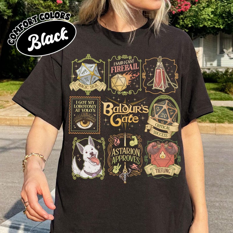 Baldurs Gate 3 Merch - Etsy