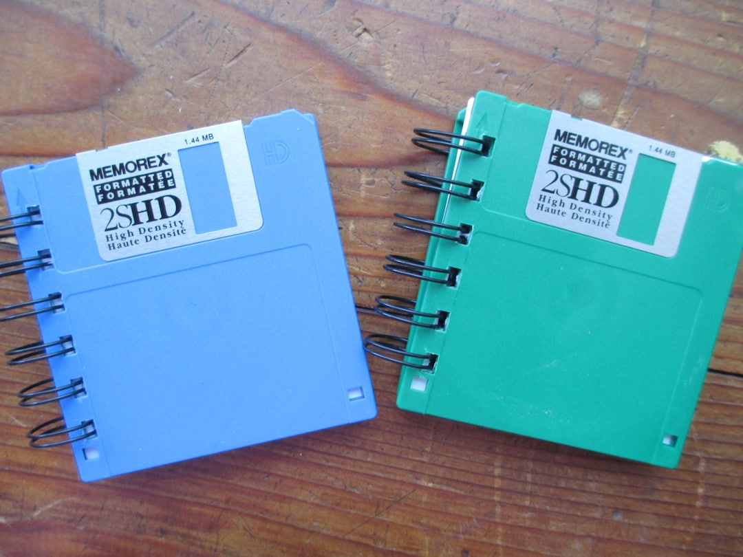 Floppy Disk Note Book - Etsy