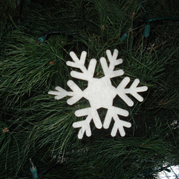 Felt Snowflake - Etsy