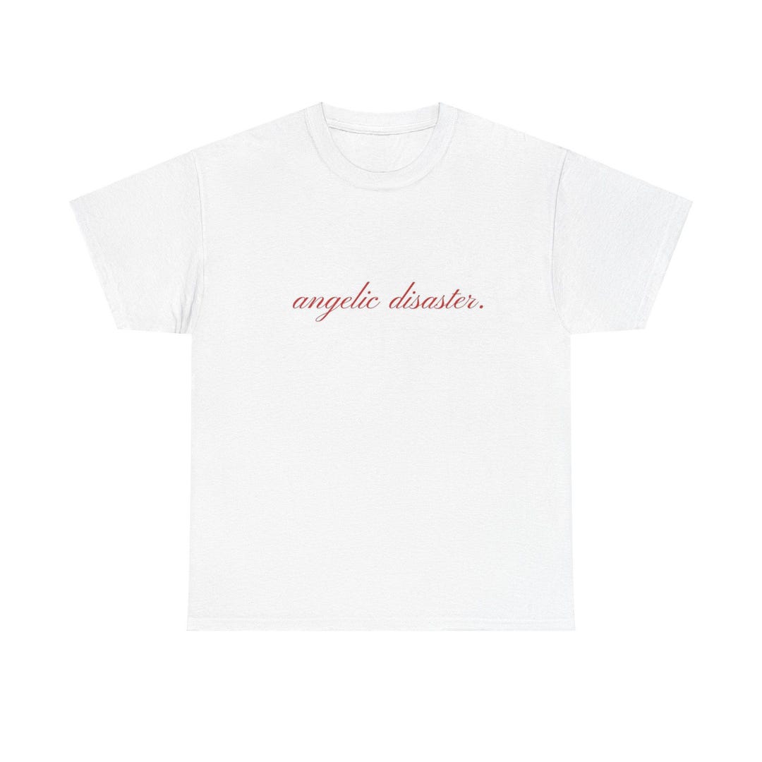 Angel Wings Angelic Disaster T-shirt, Aesthetic Tee, 777 Manifest Party ...