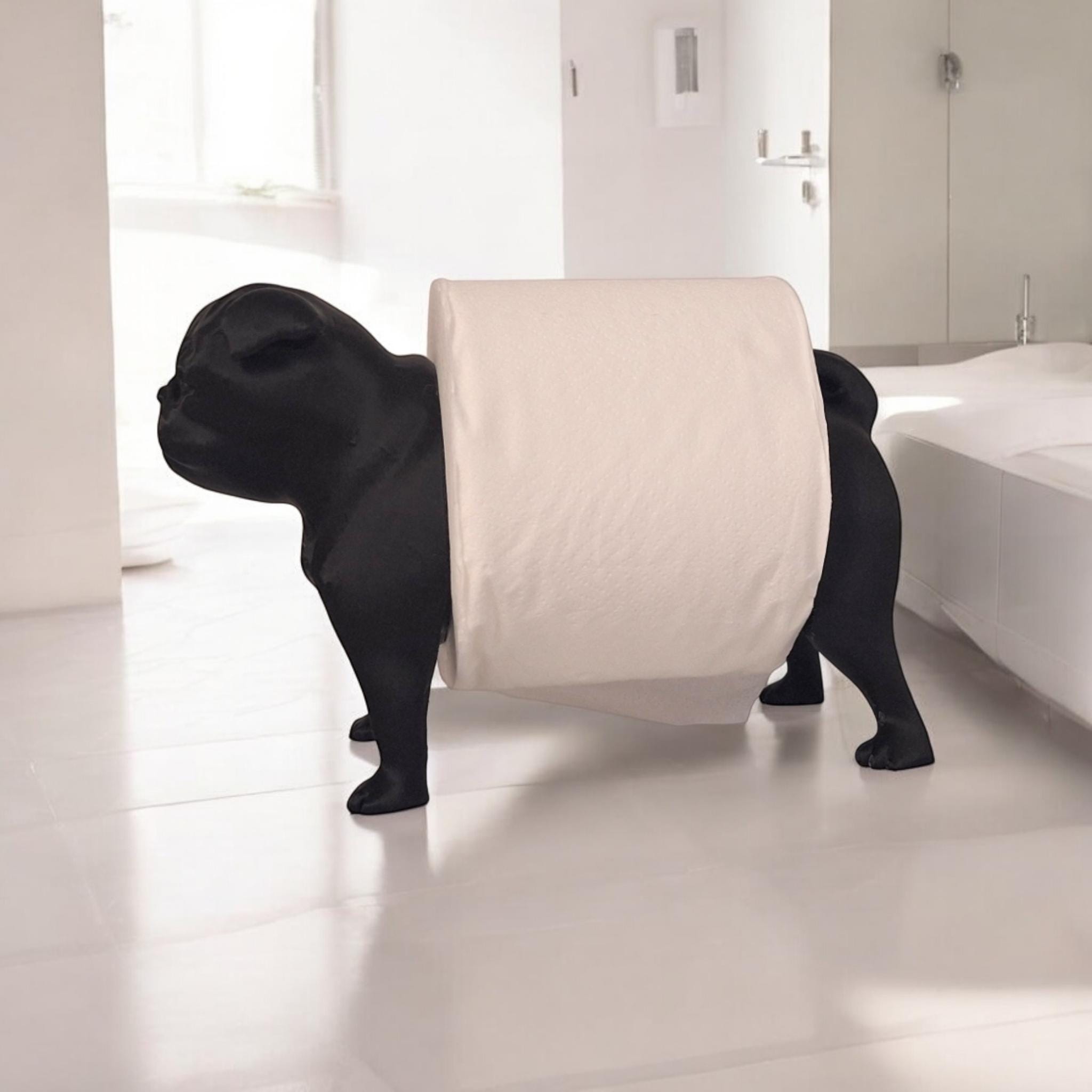 Pug Toilet Paper Holder - Etsy