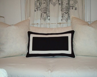 Border pillow | Etsy