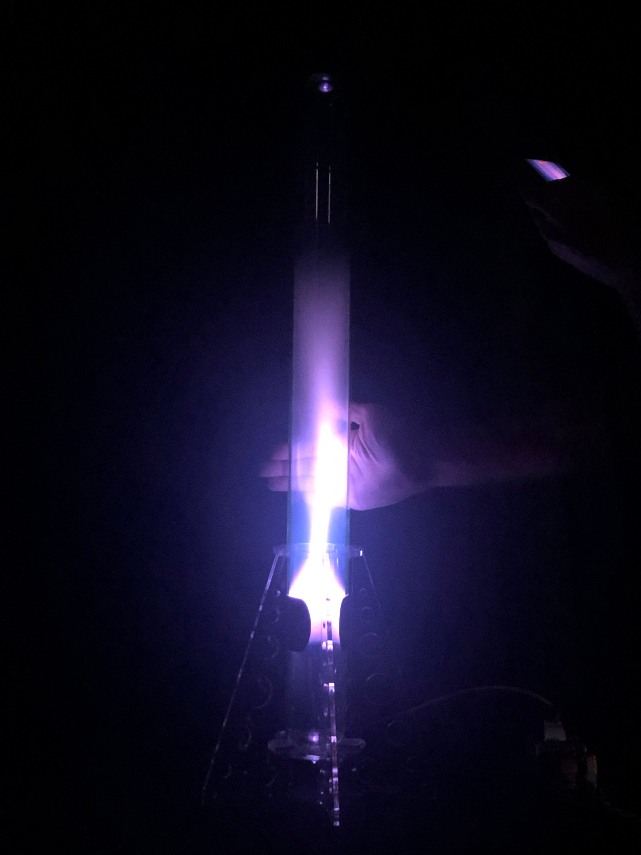 Argon Iodine 18 Plasma Glass Lamp Single - Etsy