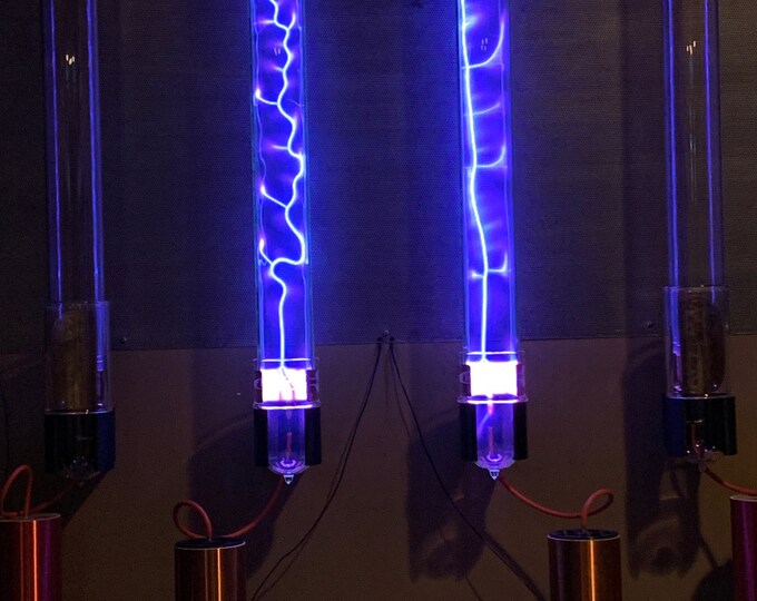Neon Iodine 340 Plasma Glass Lamp Single - Etsy