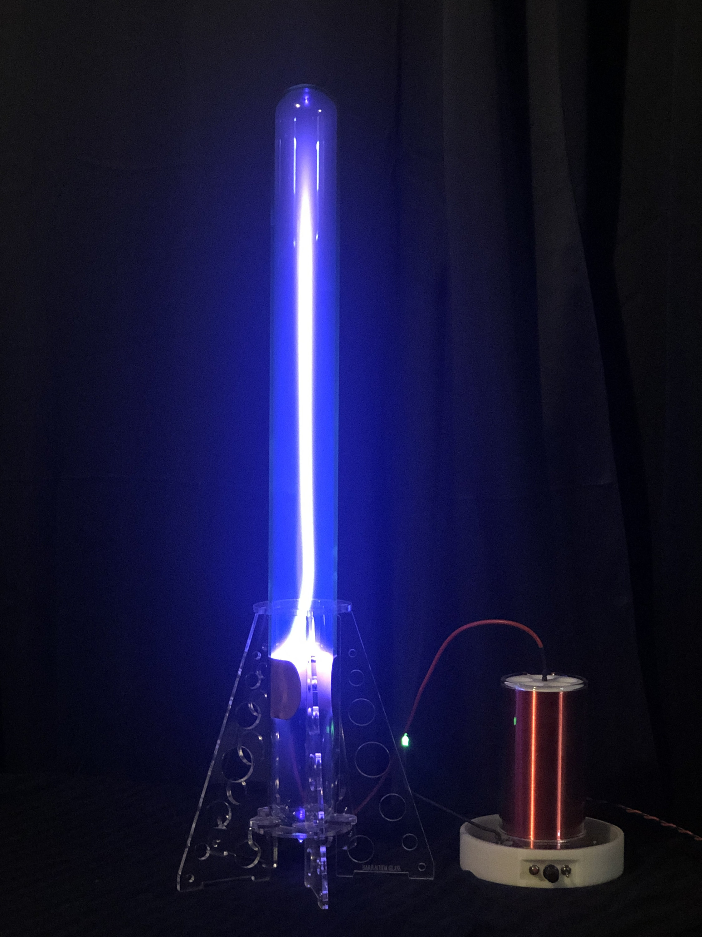 Argon Iodine 18 Plasma Glass Lamp Single - Etsy