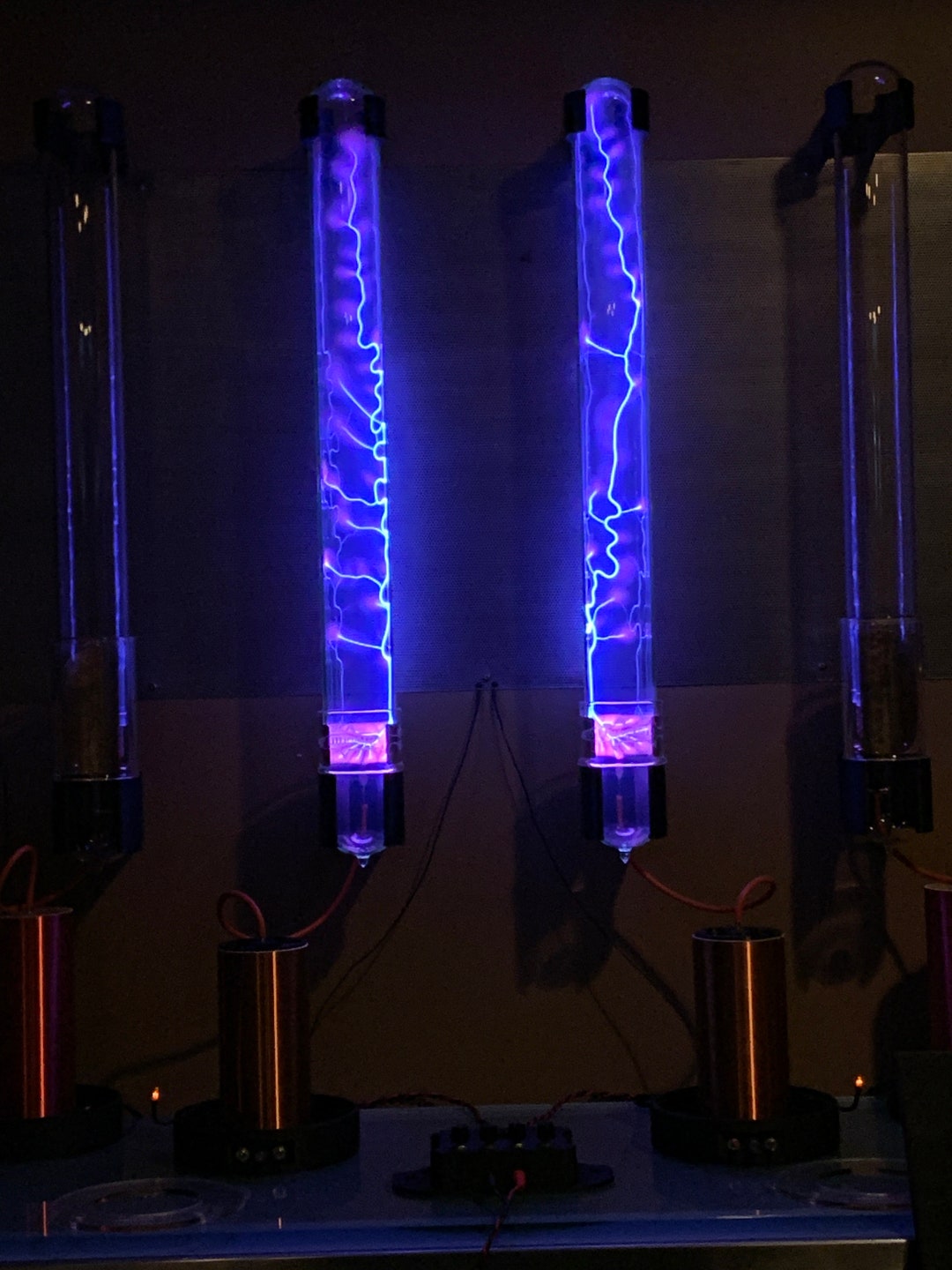 Neon Iodine 230 Plasma Glass Lamp Single - Etsy