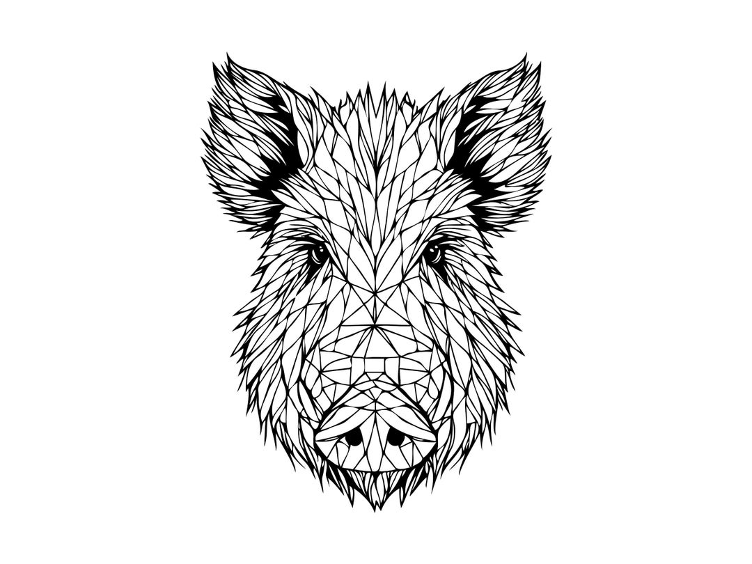 Coloring Pages, Abstract Animals Colouring Book for Adults, Printable ...