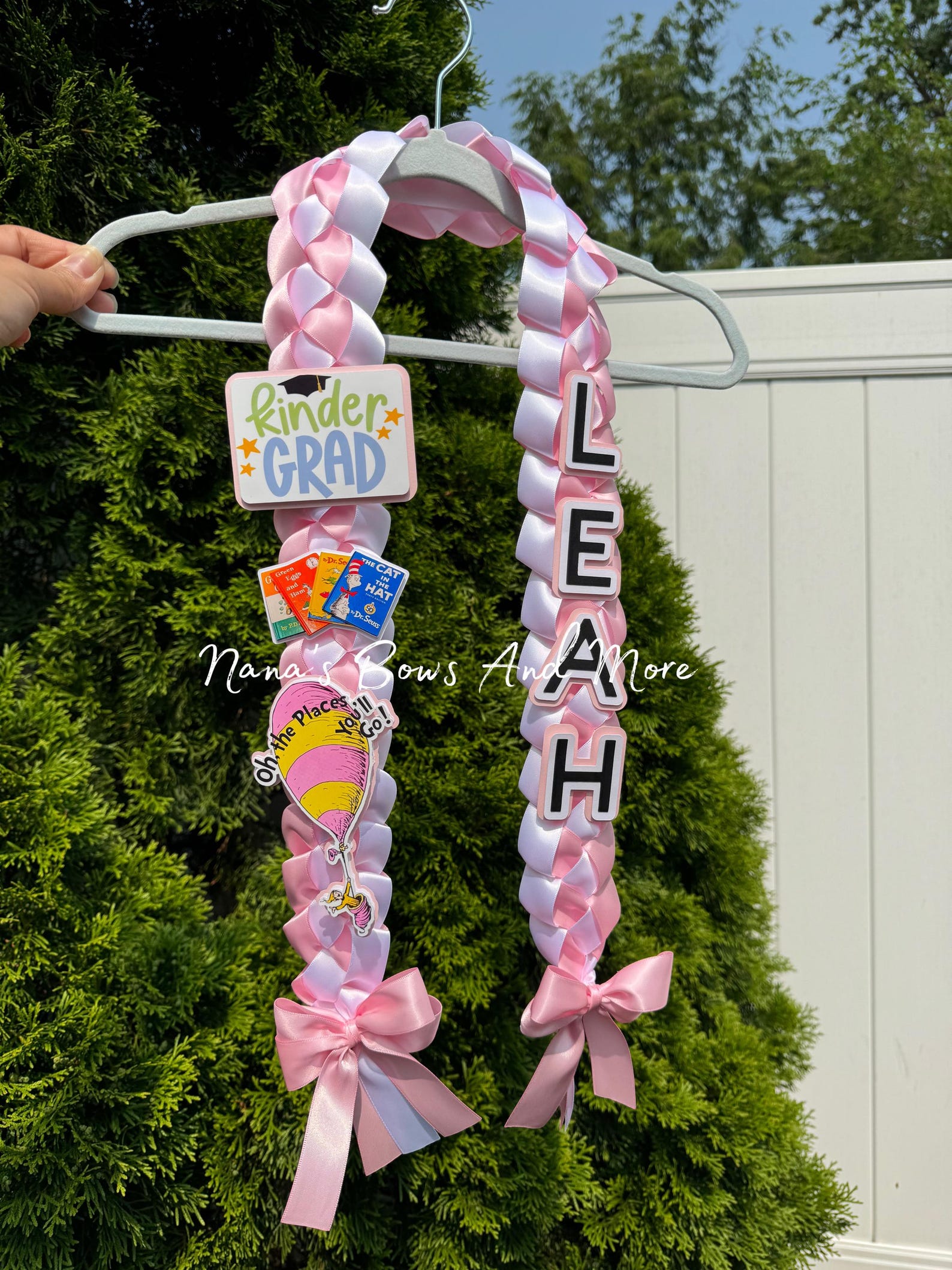 Preschool,kinder,pre-k Graduation Lei,dr. Seuss Grad Lei,custom ...