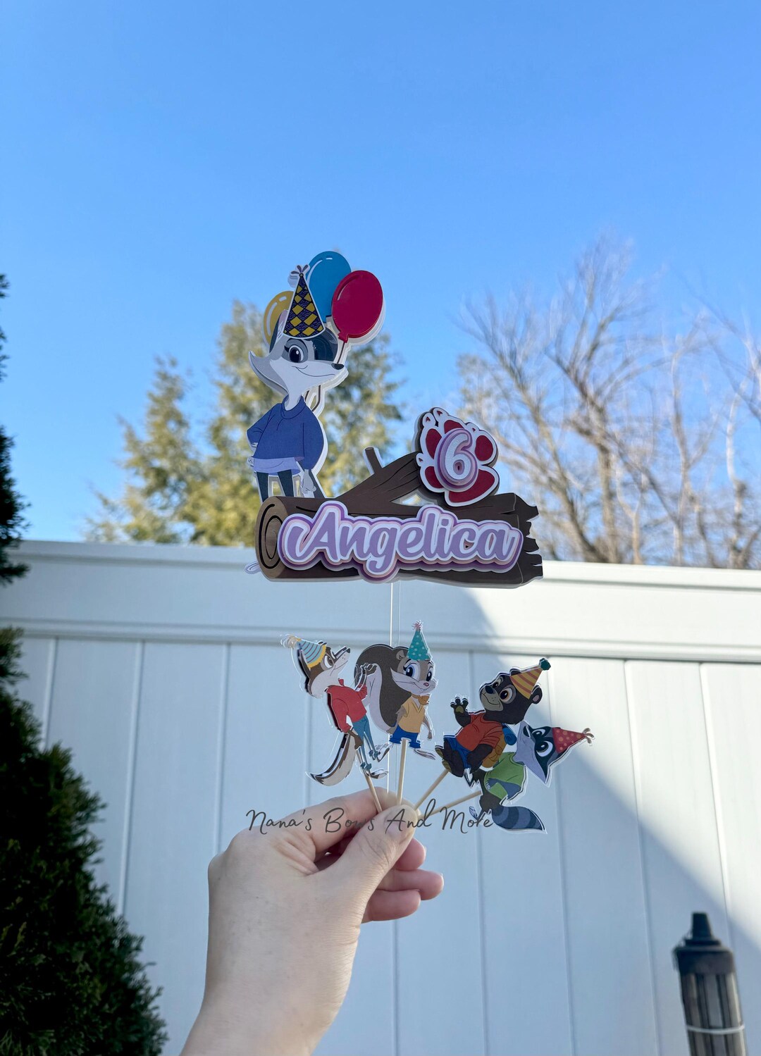 Great Wolf 3D Cake Topper,wolf Party Decoration,great Wolf Lodge,wolf ...