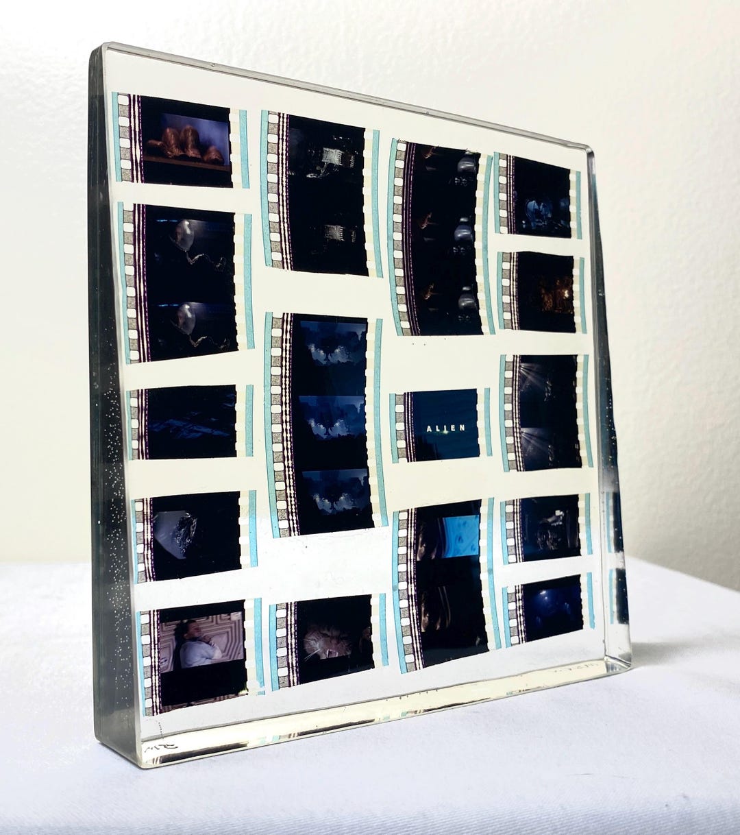 Alien, 1979 35mm Film Resin Art: Authentic Movie Frames Preserved in ...