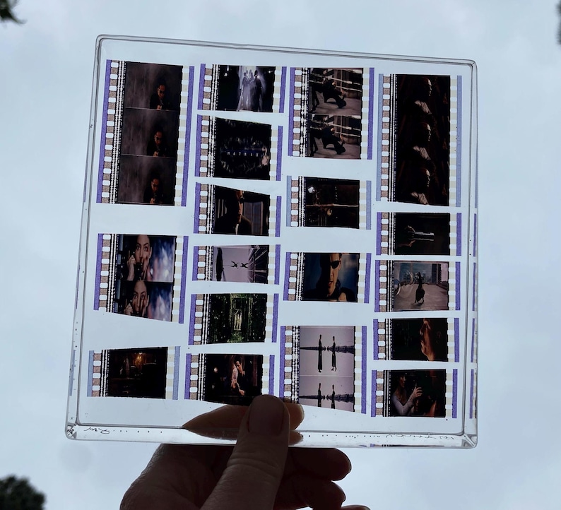Matrix, 1999. Authentic 35mm Motion Picture Film Preserved in Resin by ...