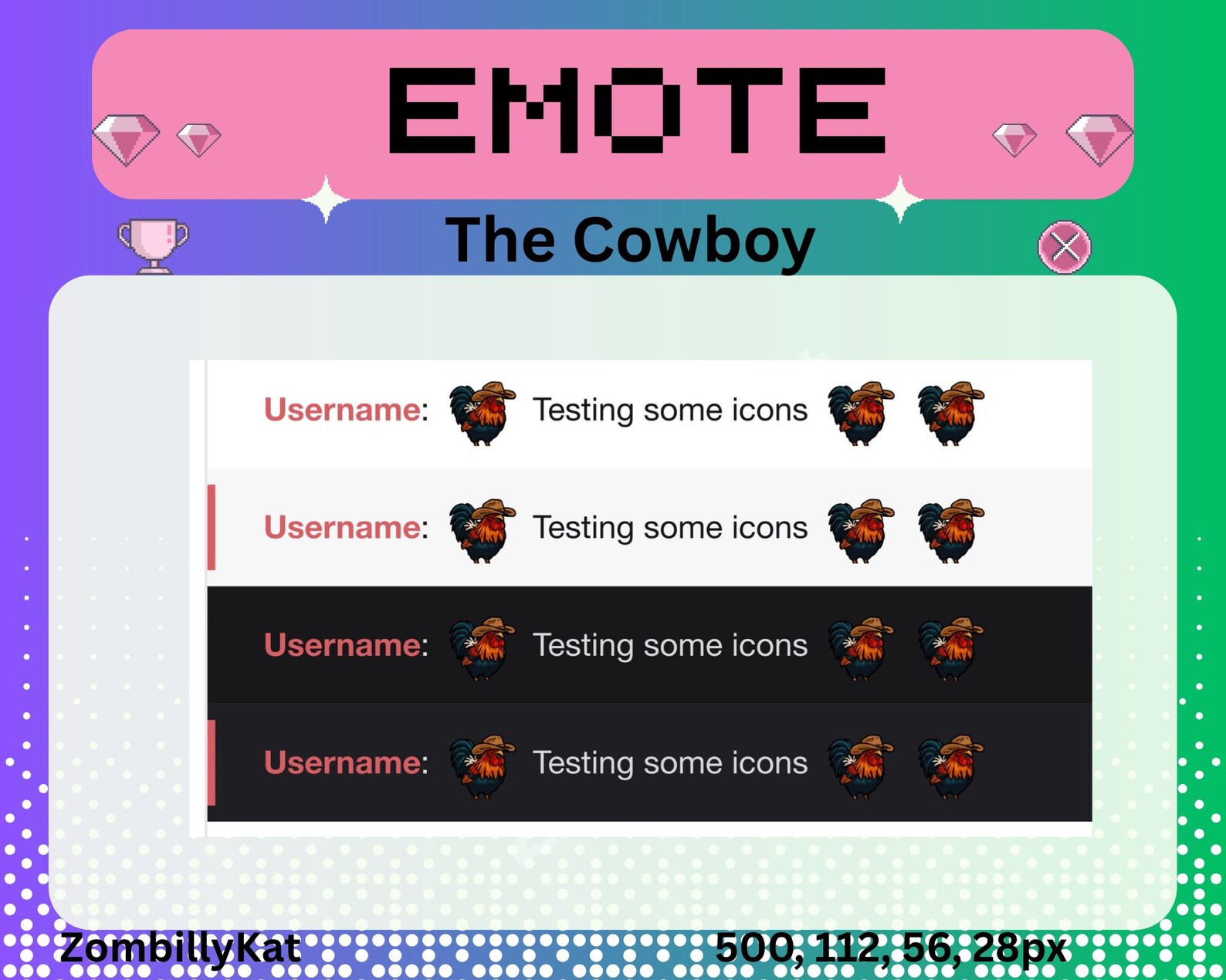Twitch, Emote, Emotes, Scrappy, Arc, Funny, Cowboy, Raiders, Games ...