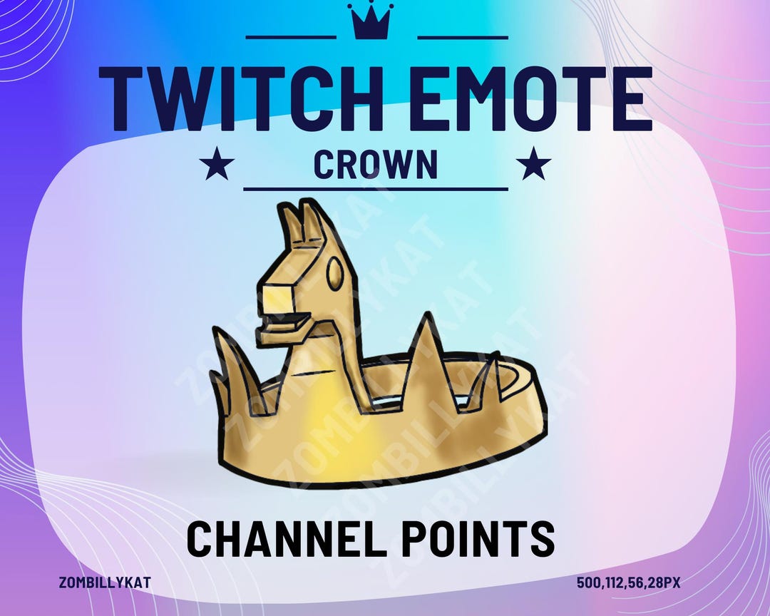 Twitch, Channel Points, Emote, Battle Royal, Crown, Krone, Victory ...