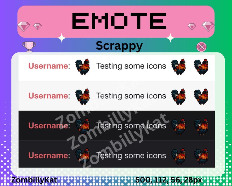 Twitch, Emote, Arc, Raiders, Scrappy, Glasses, Youtube, Discord, Emotes ...