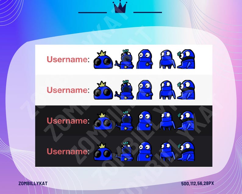 Twitch, Emote, Emotes, Bundle, REPO, Blue, Discord, Youtube, Horror ...