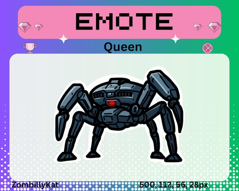 Twitch, Emote, Emotes, Queen, Enemy, Arc, Raiders, Hype, Discord ...
