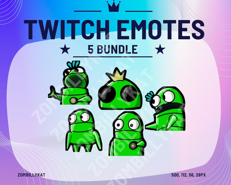 Twitch, Emote, Emotes, REPO, Green, Green, Stream, Streamer, Streaming ...