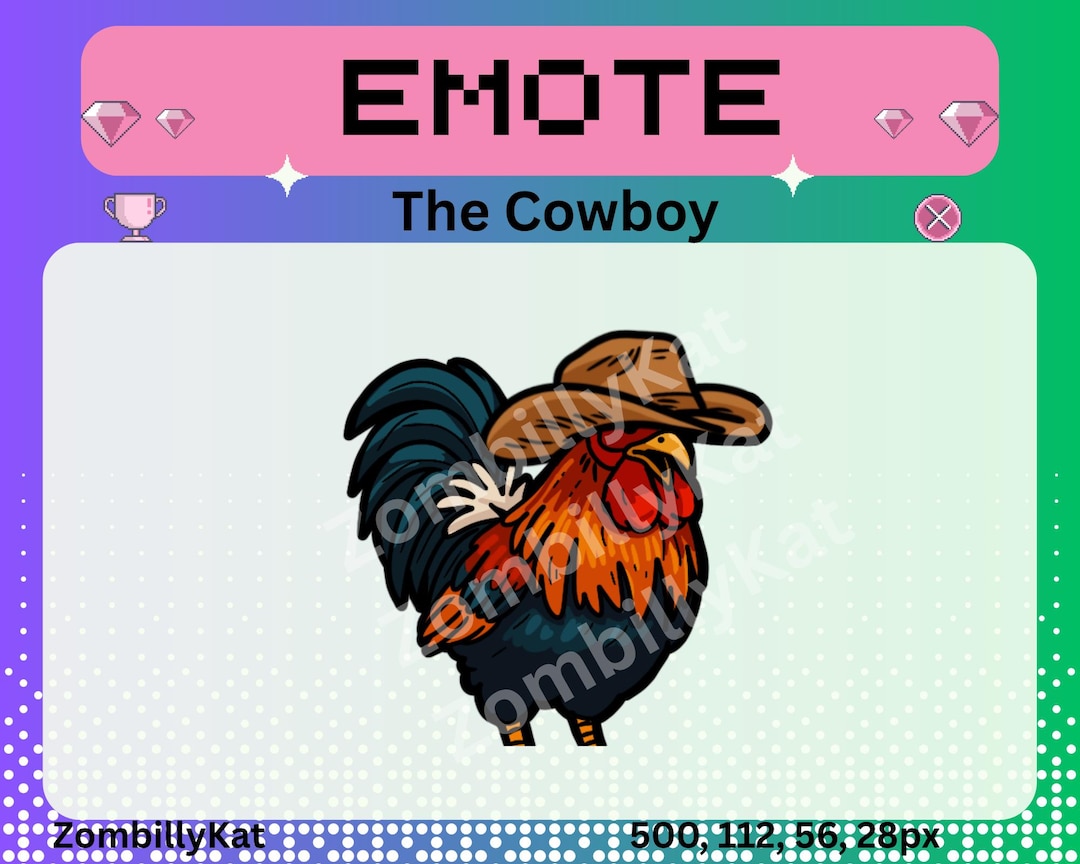 Twitch, Emote, Emotes, Scrappy, Arc, Funny, Cowboy, Raiders, Games ...