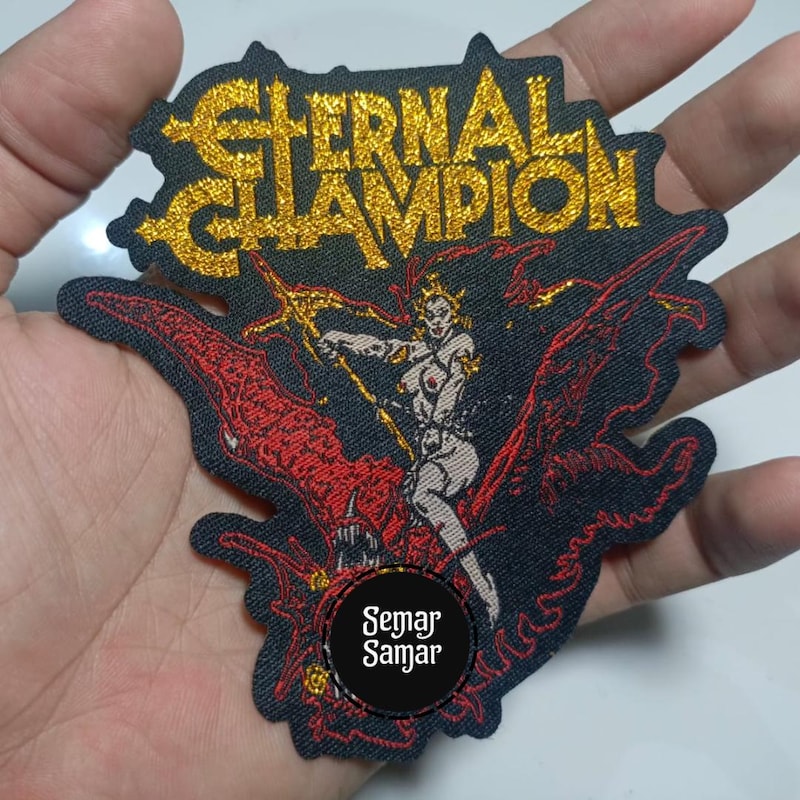 Woven Heavy Metal Patch - Etsy