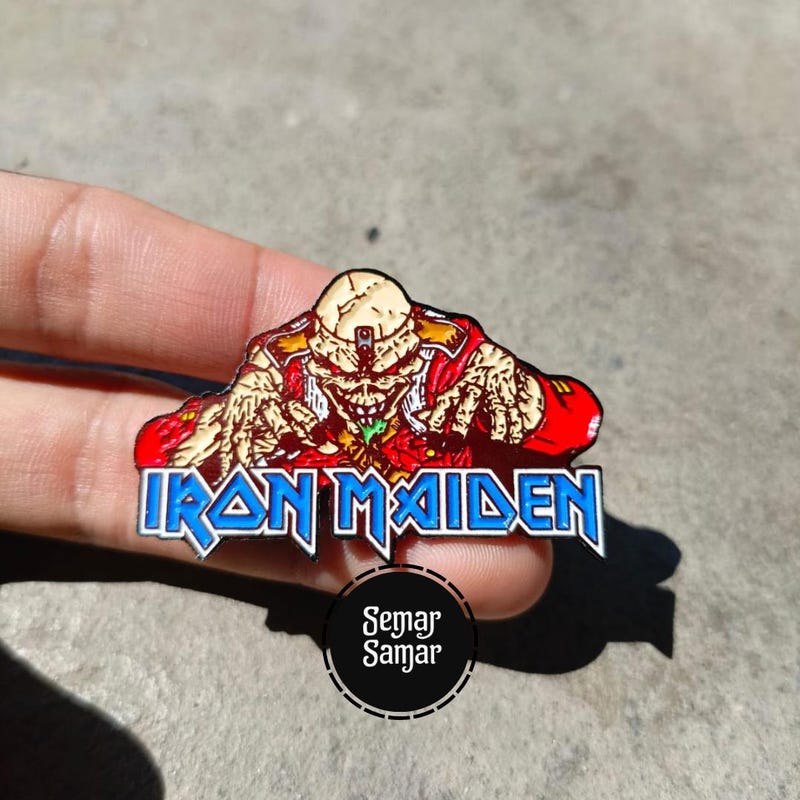 Eddie of Iron Maiden Pins - Etsy