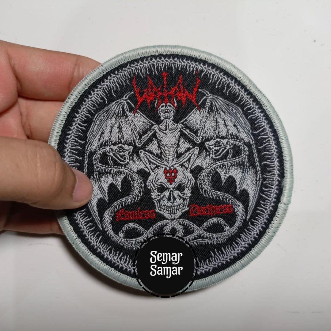 Watain Lawless Darkness Woven Patch - Black Metal Battle Jacket - Etsy