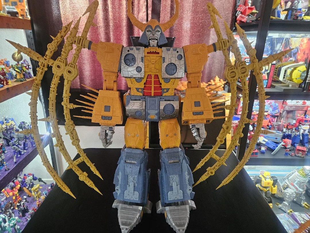 Haslab Unicron Wing Upgrade Kit in Robot Mode 3d Print for Separation ...