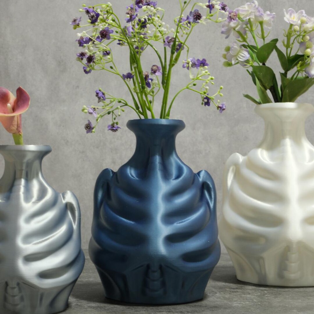 Skeleton Vase, Skull Horror Vase, Gothic Vase | Goth Spooky Home Decor ...