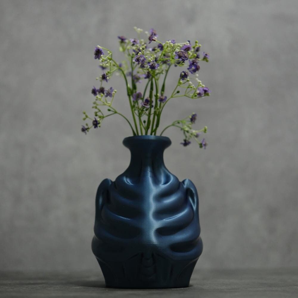 Skeleton Vase, Skull Horror Vase, Gothic Vase | Goth Spooky Home Decor ...