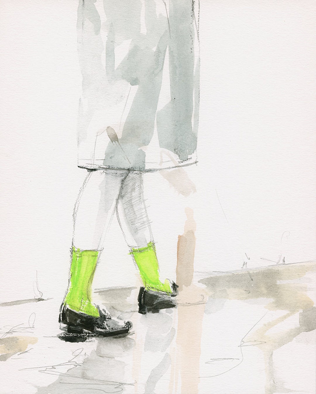 Instep . Giclee Art Print - Etsy