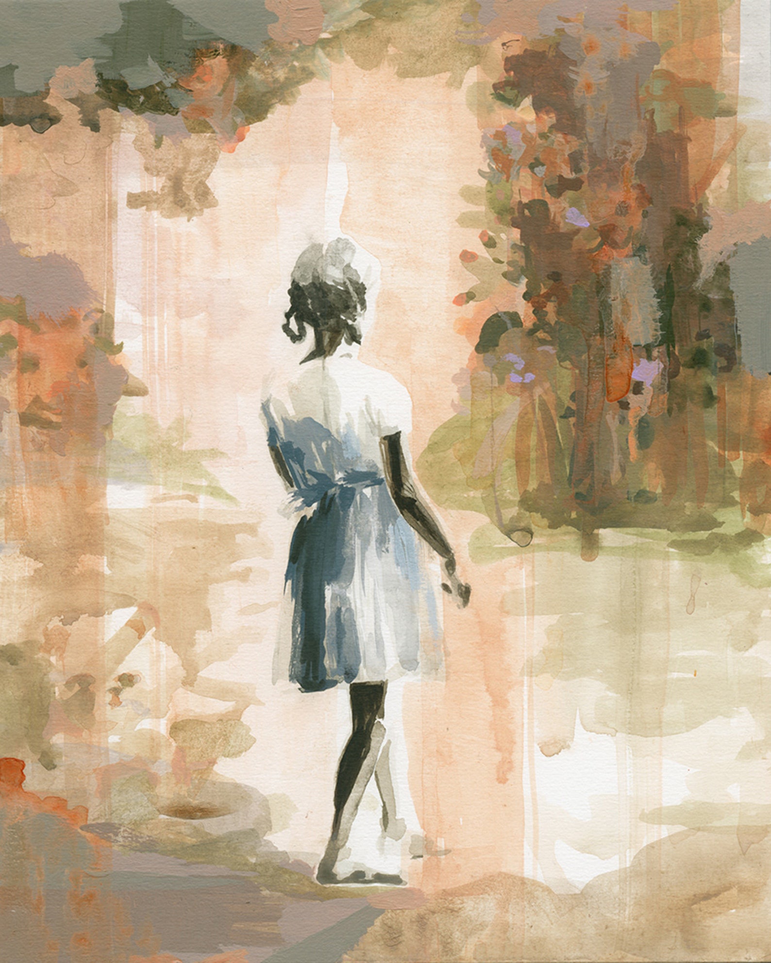 CANVAS Wall Art . the Long Way . Ready to Hang . Gallery - Etsy