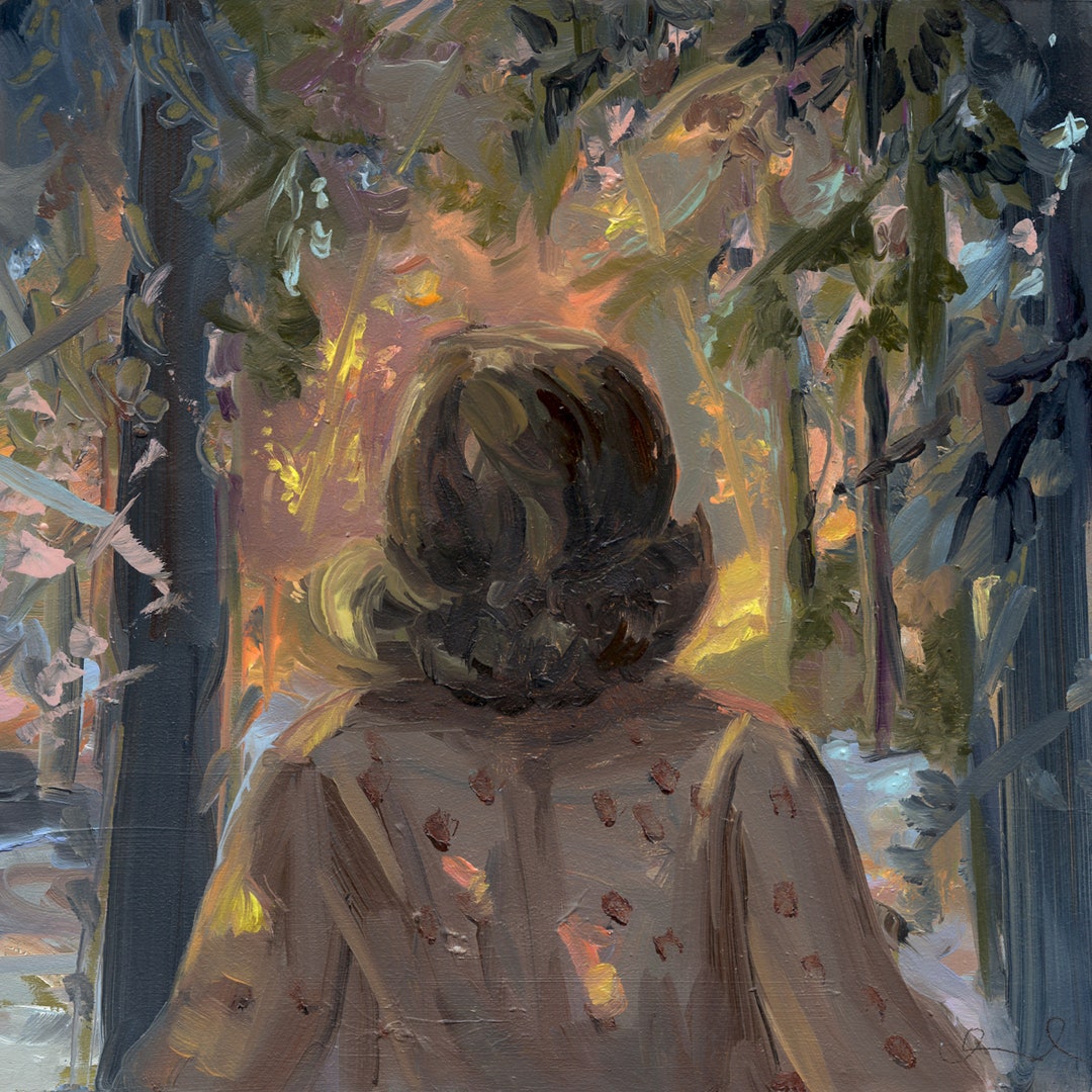 Through the Trees . Giclee Art Print - Etsy