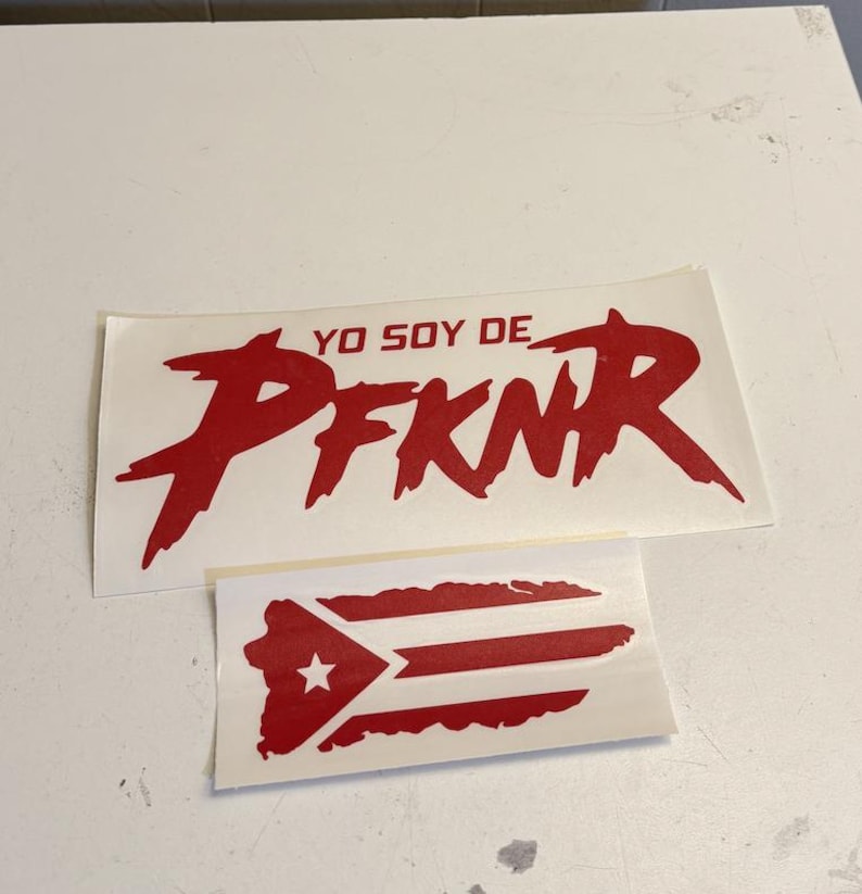 Yo Soy De Pfknr | Vinyl Decal Sticker | Car Sticker - Etsy
