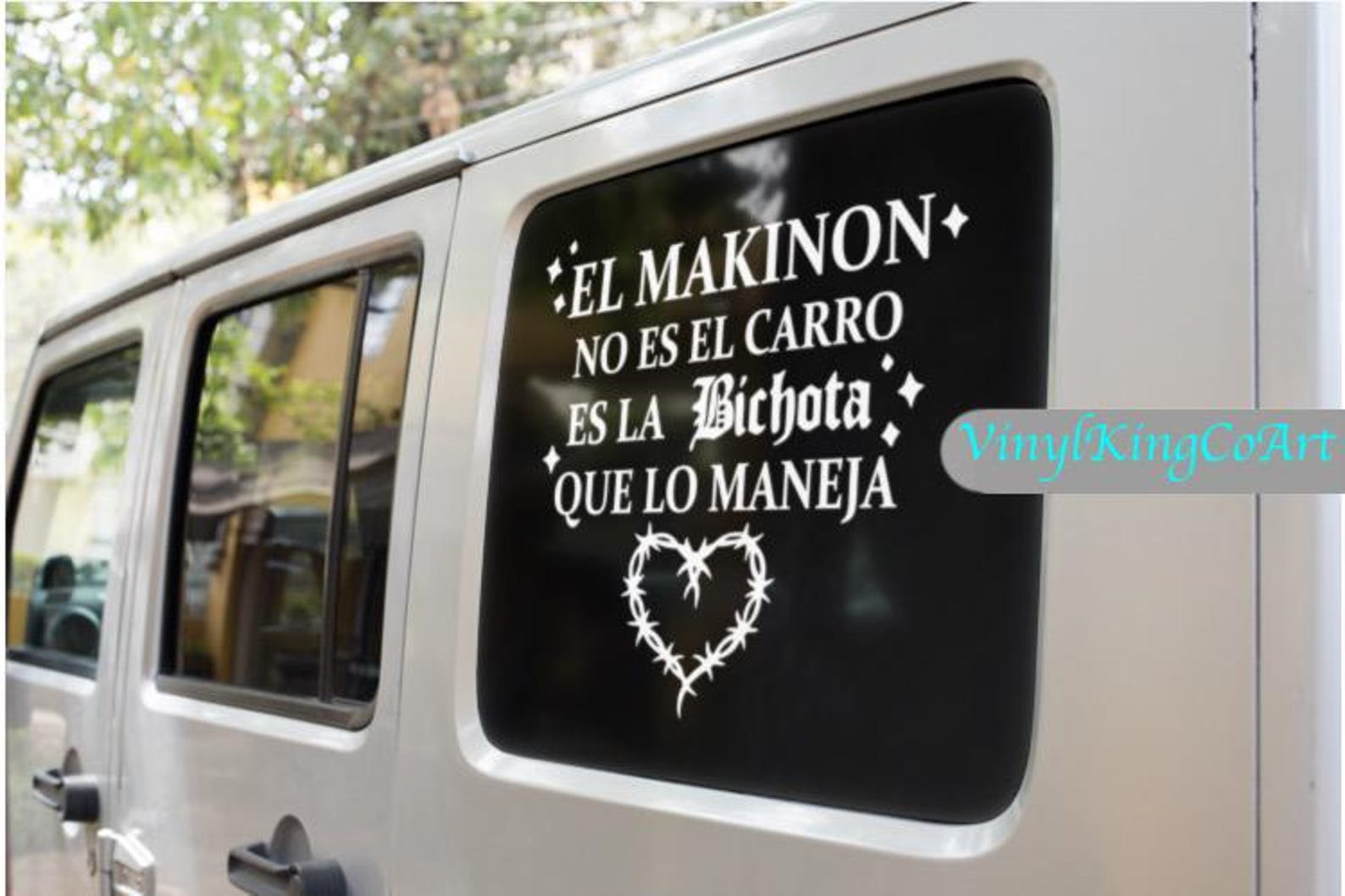 Karol G El Makinon | Vinyl Decal Sticker | Car Sticker - Etsy