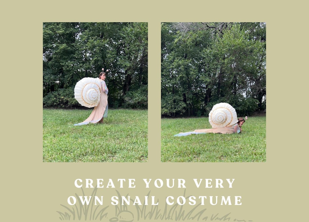 Snail Shell Tutorial DIY Halloween Cosplay Costume Tutorial - Etsy