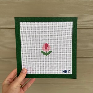 Mini Tulip Needlepoint Canvas - Etsy