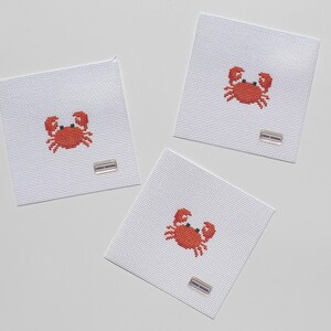 Mini Crab Needlepoint Canvas - Etsy