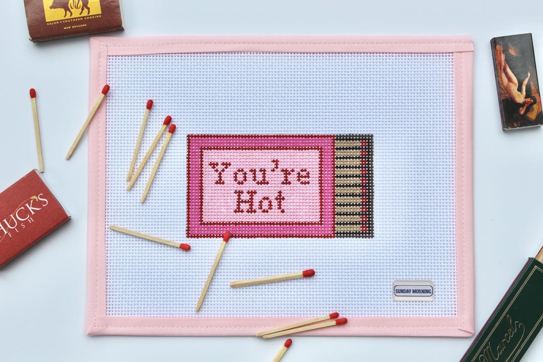 Matchbox Needlepoint Canvas - Etsy