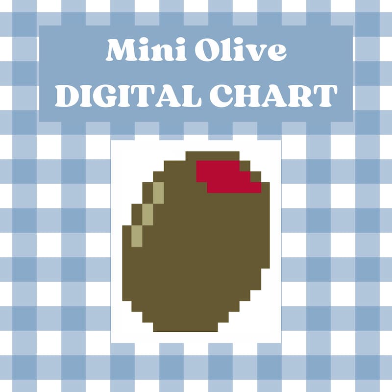 Olive Needlepoint Chart - Etsy