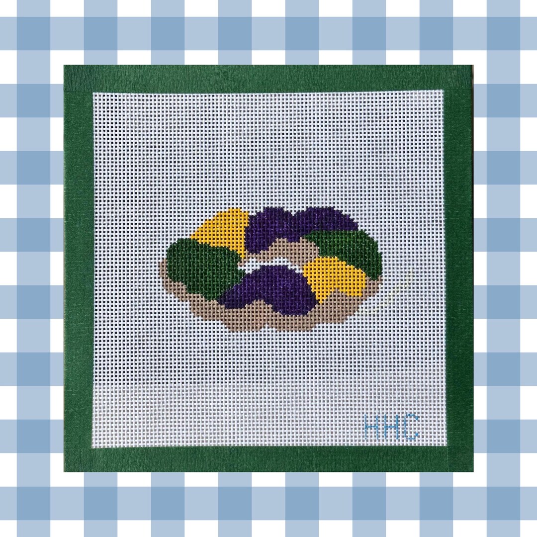 Mardi Gras King Cake Needlepoint Canvas - Etsy