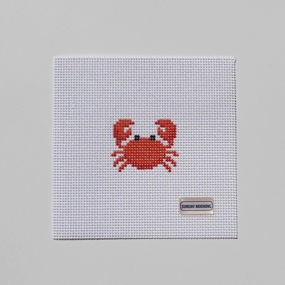 Mini Crab Needlepoint Canvas - Etsy